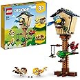 LEGO 31143 Creator 3 in 1 Birdhouse, Beehive or Hedgehog and Squirrel ...