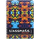 ITC Classmate Pulse| 6 Subject Spiral Notebook | 297 mm x 210 mm ...