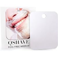 D.F.L Deluxe Large Shower Mirror Fogless Shaving Mirror (12 inX8 in ...