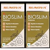 SUNOVA Bioslim Fat Burner Capsules – Organic Weight Management Formula Made of Garcinia Cambogia ...