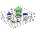 Buy SmartSlide Stainless Steel Plate/Thali Kitchen Basket Modular ...