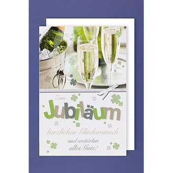 DigitalOase Jubiläumskarte 25. Jubiläum A5 Glückwunschkarte Grußkarte ...