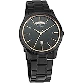 Titan Regalia Baron Black Dial Analog with Day and Date Stainless Steel ...