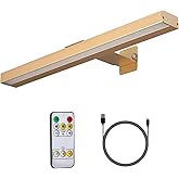 BIGLIGHT Picture Wall Lights with Remote,Wireless Battery Operated LED ...