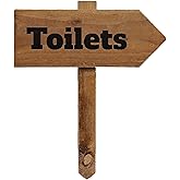 Outdoor Entrance This Way with Stake, Wooden Arrow Pointing Right or ...