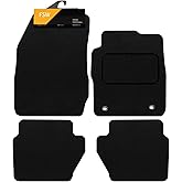 FSW - Tailored Mats - Fits FORD Ford Fiesta 2011-2017 MK7 - Black ...