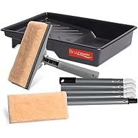 Decking Applicator Kit with Two Dual Layer Paint Pad, Fluffy Decking ...