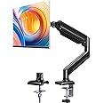 ErGear Single Monitor Arm Desk Mount for 13~34 Inches Screens, Height Adjustable Monitor Stand ...