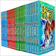 Beast Quest 24 Books Collection Set Series 7 - 10 by Adam Blade ...