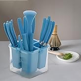 Plantex Oppo Cutlery Set with Storage Box/Spoon Set/Spoon Stand for ...