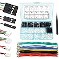XUGERIP JST GH 1.25MM to Dupont 2.54MM Connectors Kit with Pre-Crimped Cables, Male Housing ...