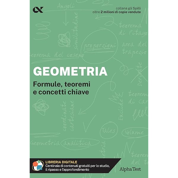 Foglio Di Formule Di Algebra E Geometria Argomenti Fondamentali Di