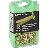 Pack of 50 x Split Pins Paper Fasteners 20mm Office Stationery Arts ...