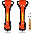 ANGNYA Car Safety Hammer 2Pcs, Emergency Escape Tool Car Window Breaker With Life-Saving Hammer ...