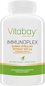Burma Spirulina ImmunoPleX mit 8% Calcium-Spirulan - 500 mg - 500 ...