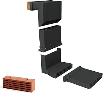 Telescopic Adjustable Underfloor Cavity Vent with Extension Sleeves Air ...