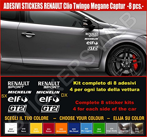 Sticker Renault Captur tuning sport aufkleber adesivi pegatina decal ...