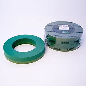 Pack of 2 Oasis Foam Wreath Rings 12" (31cm) : Amazon.co.uk: Home & Kitchen