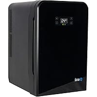 iceQ 22 Litre Portable Mini Fridge - Black, Cooler & Warmer, 220-240V ...