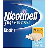 Nicotinell Nicotine Patch, Quit Smoking Aid Step 2, 24 Hour Patch, 14 ...