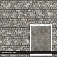 Scale Model Scenery TX007-OO Dry Stone Wall 1 Paper (Pack of 5) For OO ...