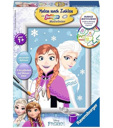 Frosne Fargeark Olaf