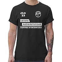 Shirtracer - T-Shirt Herren - JGA Junggesellenabschied Männer - JGA 2023 Das Wars Jetzt hat sie ...
