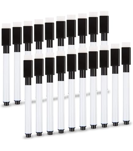 Teacher Classroom Supplies Gadpiparty 6pcs Dry Erase Paddles Round Flip ...