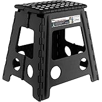 HOUSE DAY Folding Step Stool 13 inch(33cm) Height Medium Heavy Duty ...