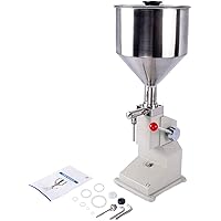 SUSEMSE 5-50ML Manual Paste Liquid Filling Machine, Bottle Filling Machine Bottle Filler for ...