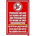 Persons Below 18 Years Of Age Are Prohibited To Work | Desertcart Australia