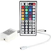 ruimeimei 44keys Remote Controller RGB Control Box Dimmer Adjustable ...