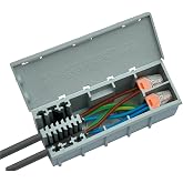 WAGO WAGOBOX Light Junction Box, Suitable for WAGO 221-2411, & 224 ...