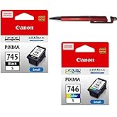 Canon PG 745 & CL 746 Small Ink Cartridge MG 2470 2570 2570S 2577S 2970 ...
