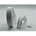 Cotton Bias Binding Rolls 1 Inch / 25mm x 5 metres (White) : Amazon.co ...