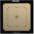 Synco Tournament Full Size Carrom Board with Wooden Coins and ...