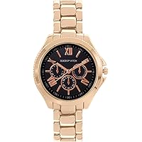 Joker & Witch Moscow Black Dial Rosegold Mesh Strap Analog Women's ...