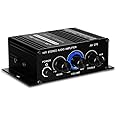 QUKAN AK270 Mini Audio 2-Channel Stereo Power Amplifier Portable Sound ...