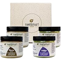 Buy Neelamari Pure indigo, Henna leaves powder natural for black hair ...