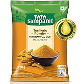 Tata Sampann Turmeric Powder With Natural Oils, 500g, Haldi Powder ...