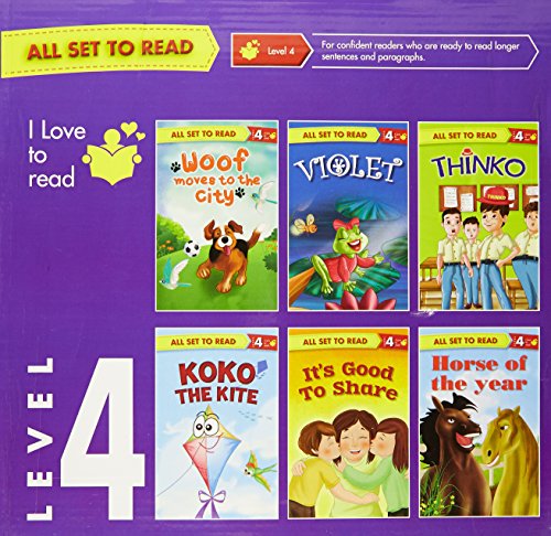 Buy All set to Read- Readers Level 4- For confident readers- READERS- 6 ...