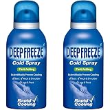 Set of 2 - Deep Freeze Pain Relief Cold (Spray + Gel ) - SOOTHING PAIN ...