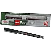 Cello Papersoft Ball Pen - (Blue) : Amazon.in: Office Products