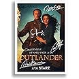 Outlander Cast Signed Autograph A4 Poster Photo TV Show Series Season ...