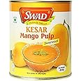 Swad Kesar Mango Pulp Sweetened, 850g : Amazon.in: Grocery & Gourmet Foods