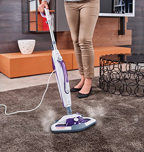 Polti Vaporetto SV440_DOUBLE 15 in 1 Steam Mop with Vaporforce Brush ...