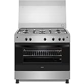 Zanussi Free Standing Gas Cooker 5 Burners Taste Max - Big Digital ...