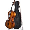 Kadence Full-Size Cello, Acoustic Cello Kit with Portable Bag, Bow ...
