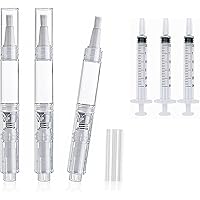 Zayookey 4pcs Touch up Paint Pen, 5ml+6ml Fillable Brush Pens for ...