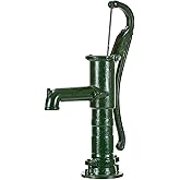 Schwengelpumpe Gartenpumpe Handpumpe Wasserpumpe manuell und ...